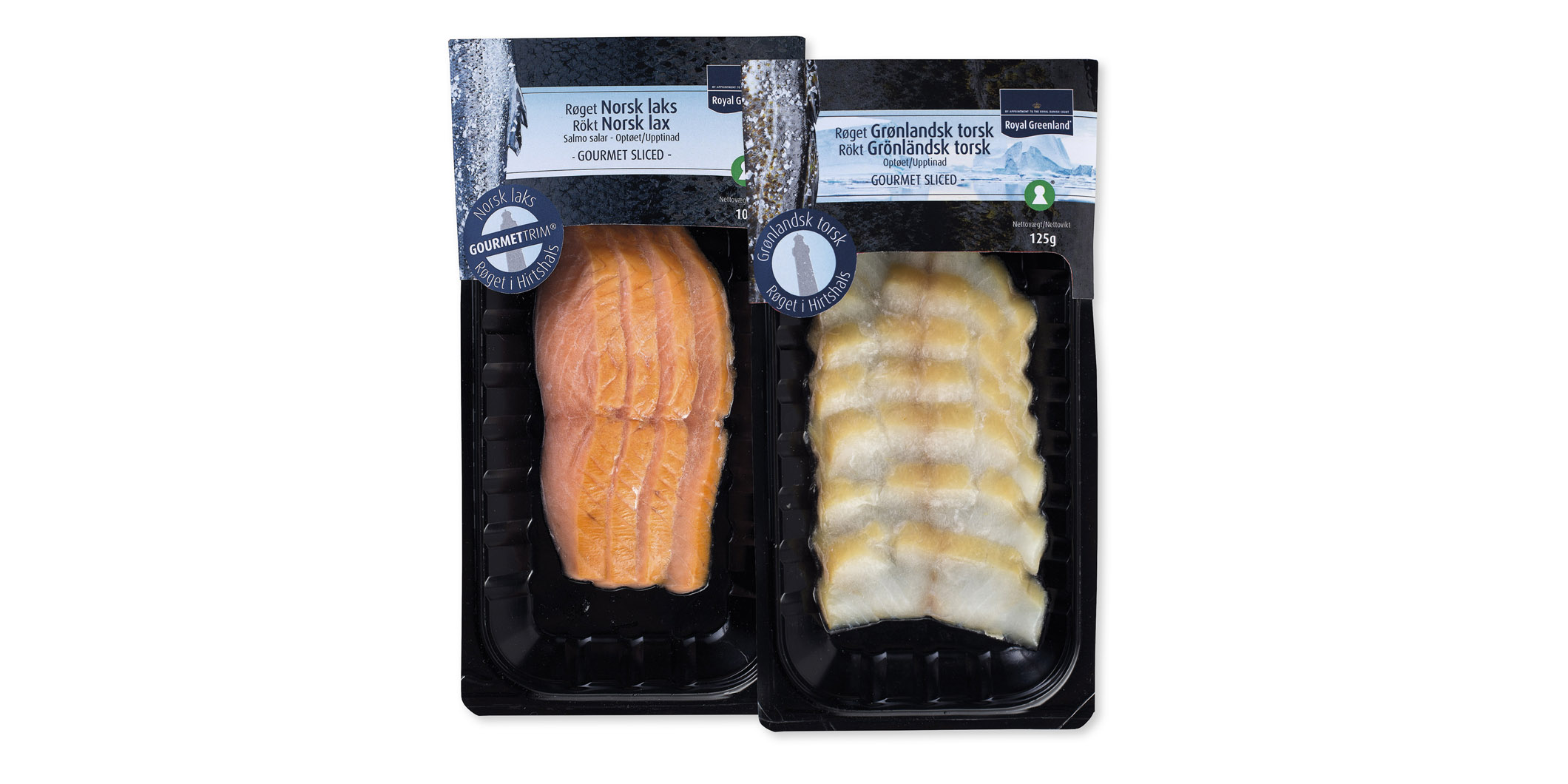 Experience our new GOURMET Sliced cod and salmon - Royal Greenland A/S