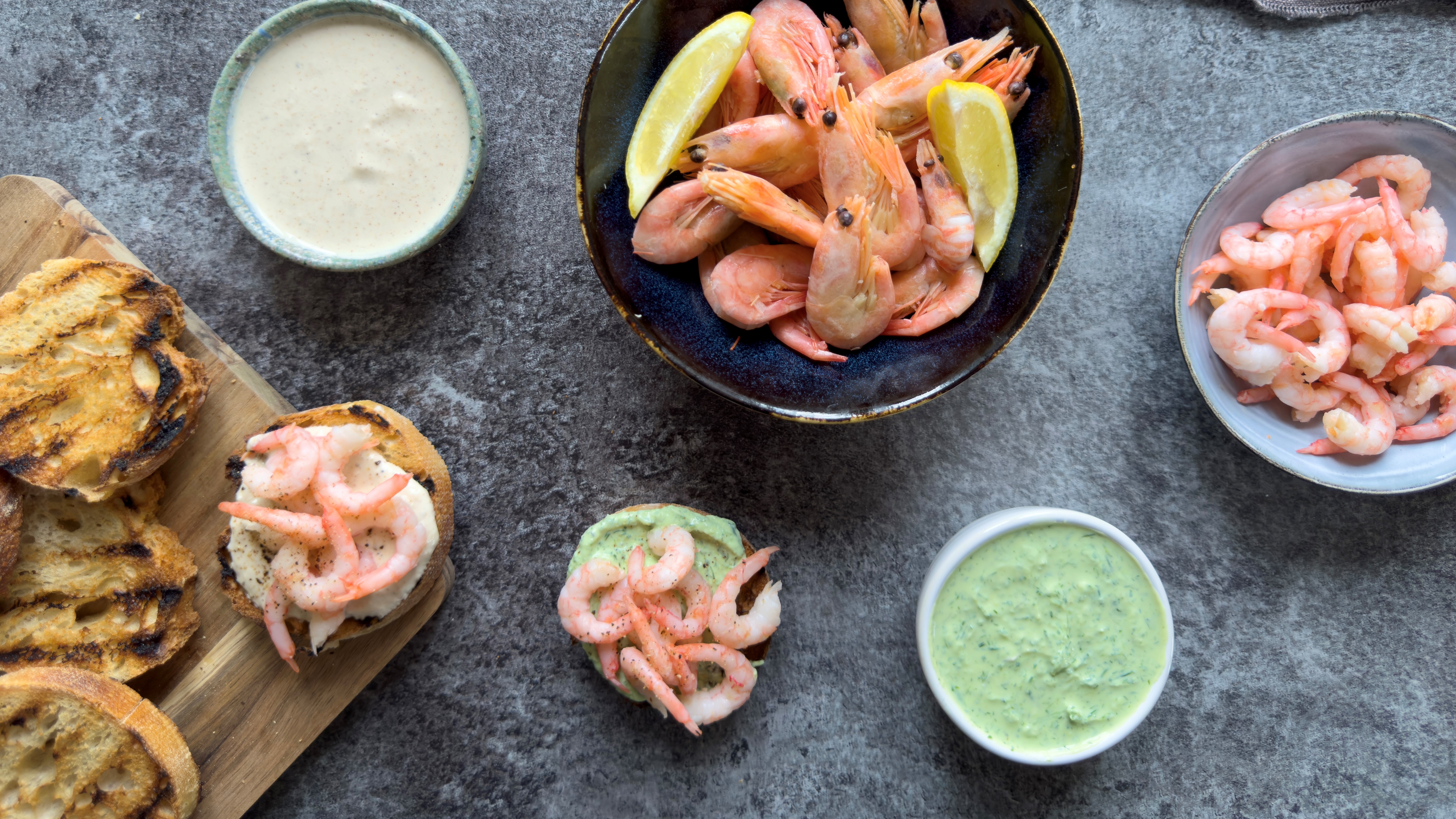 Skalrejer med dips - Royal Greenland A/S