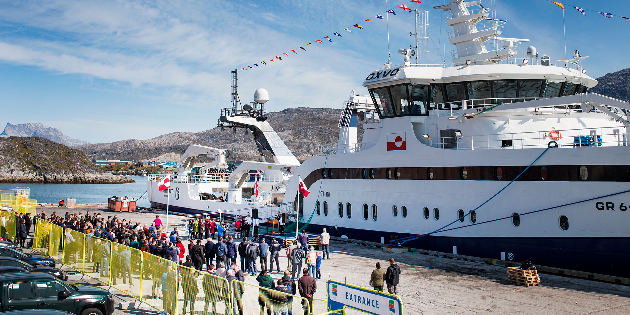 The new M/tr Sisimiut initiated into the Royal Greenland fleet - Royal ...
