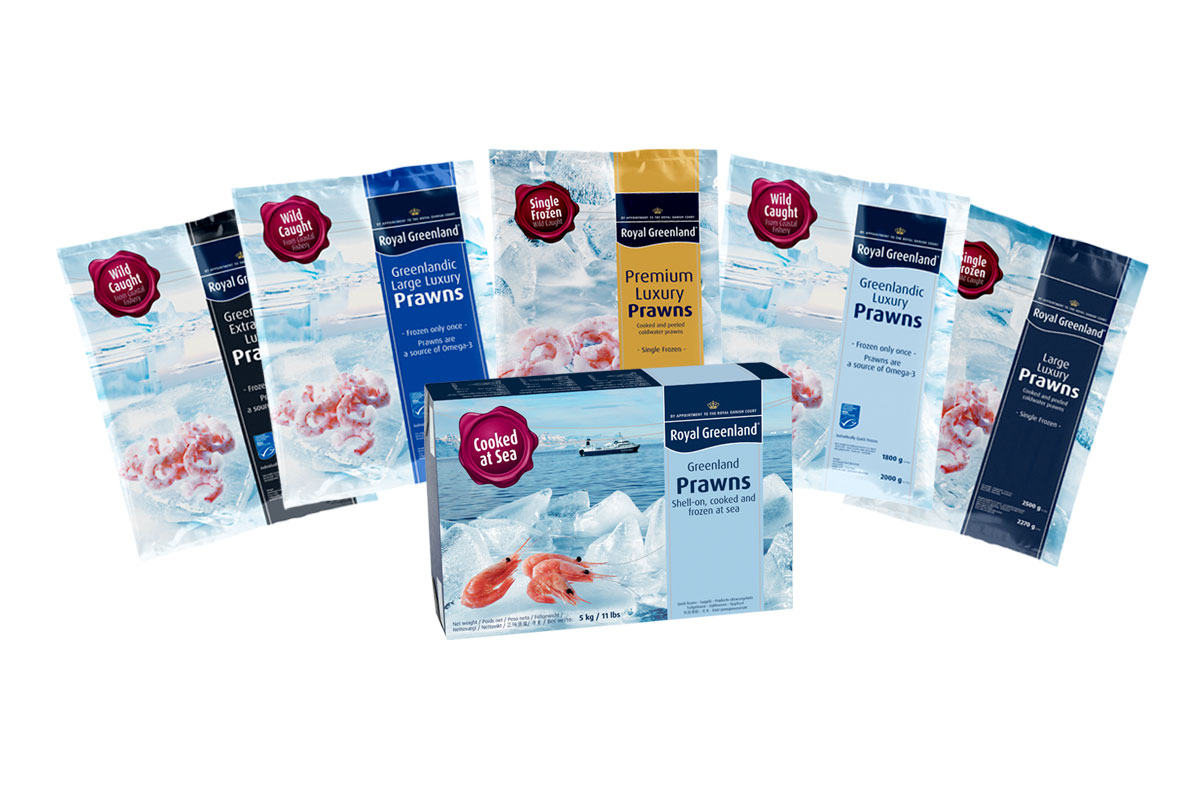 Cold-water prawns - Pandalus borealis - Royal Greenland A/S