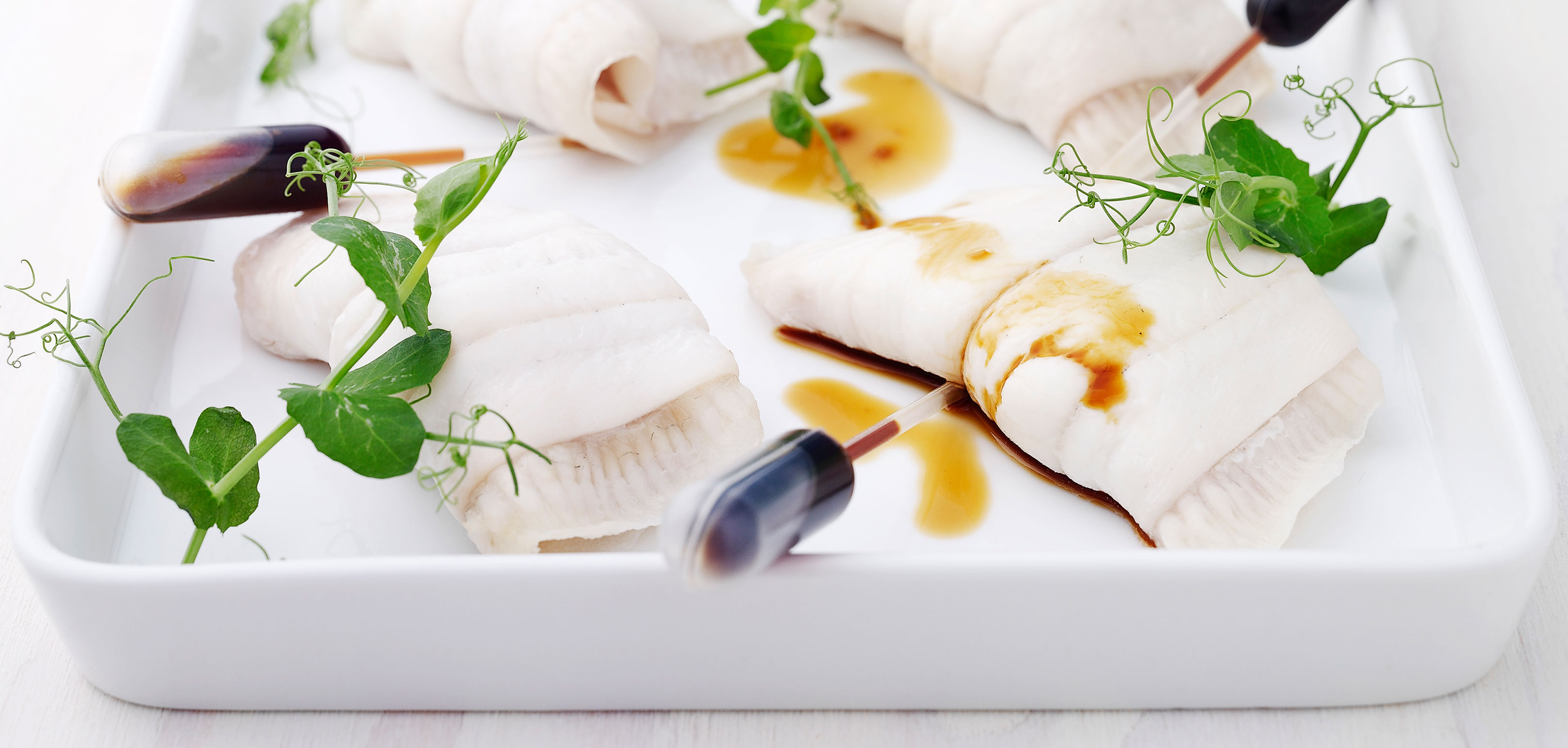 Steamed plaice with soya and ginger - Royal Greenland A/S