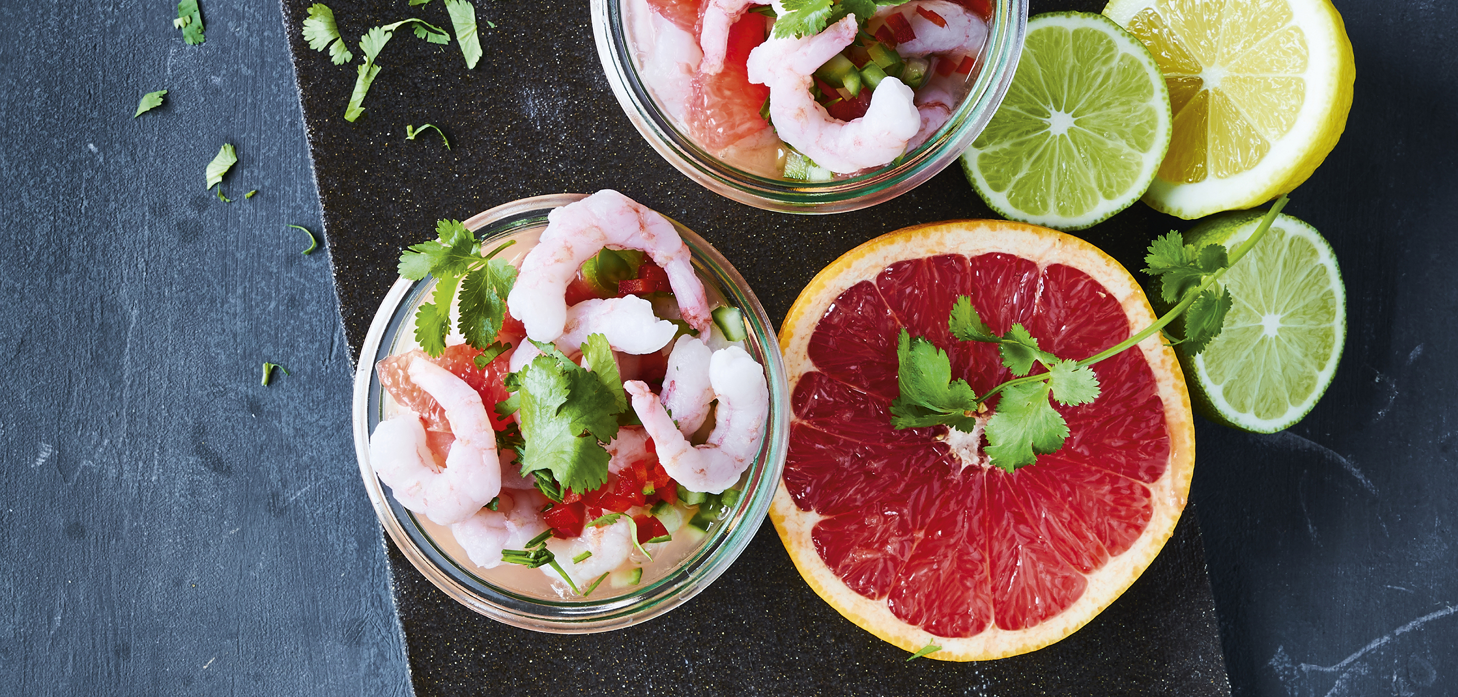 Prawn cocktail with grapefruit and cucumber - Royal Greenland A/S