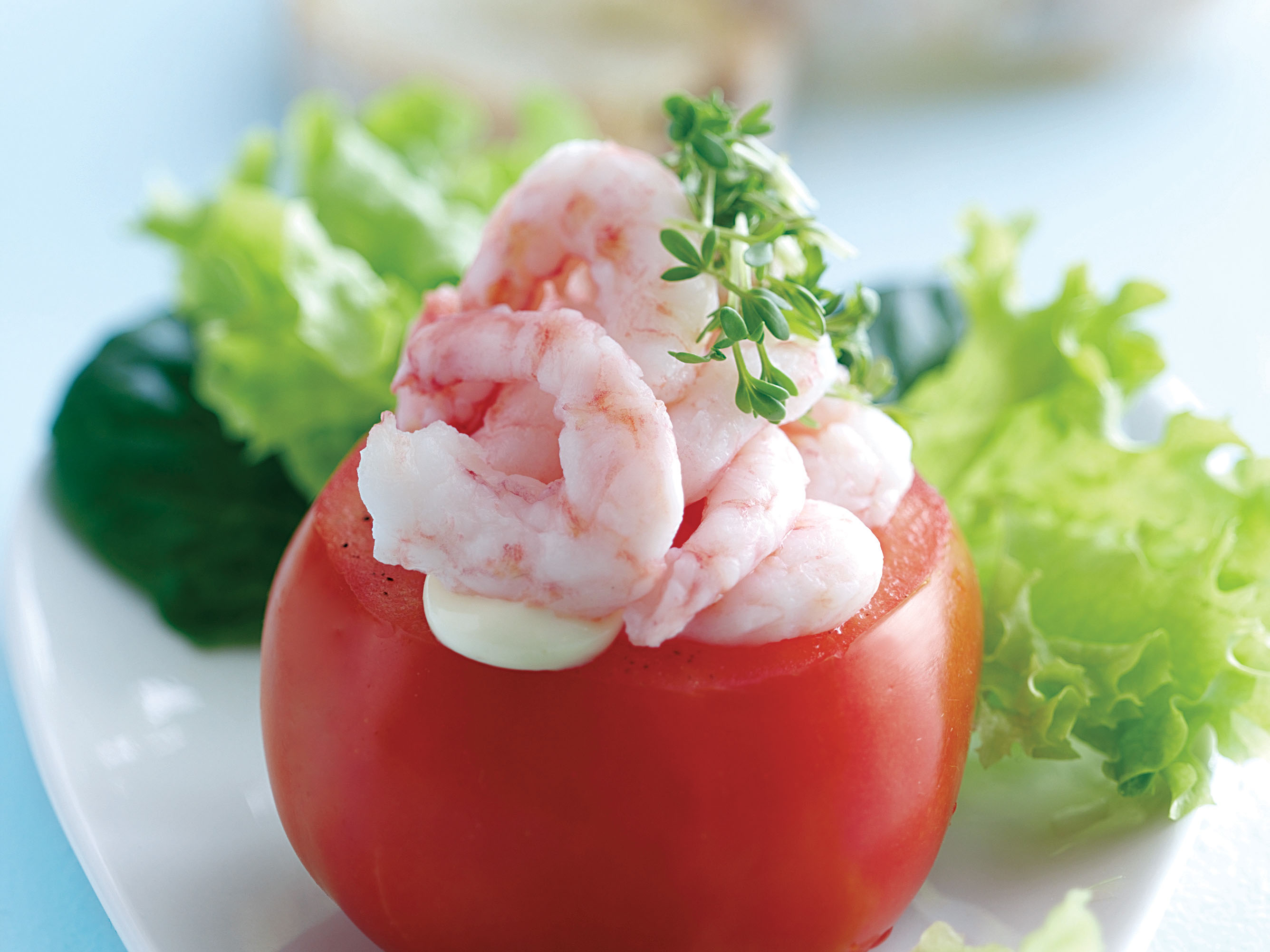 Forret med røget laks og agurkecreme » Lækker opskrift - Royal ...